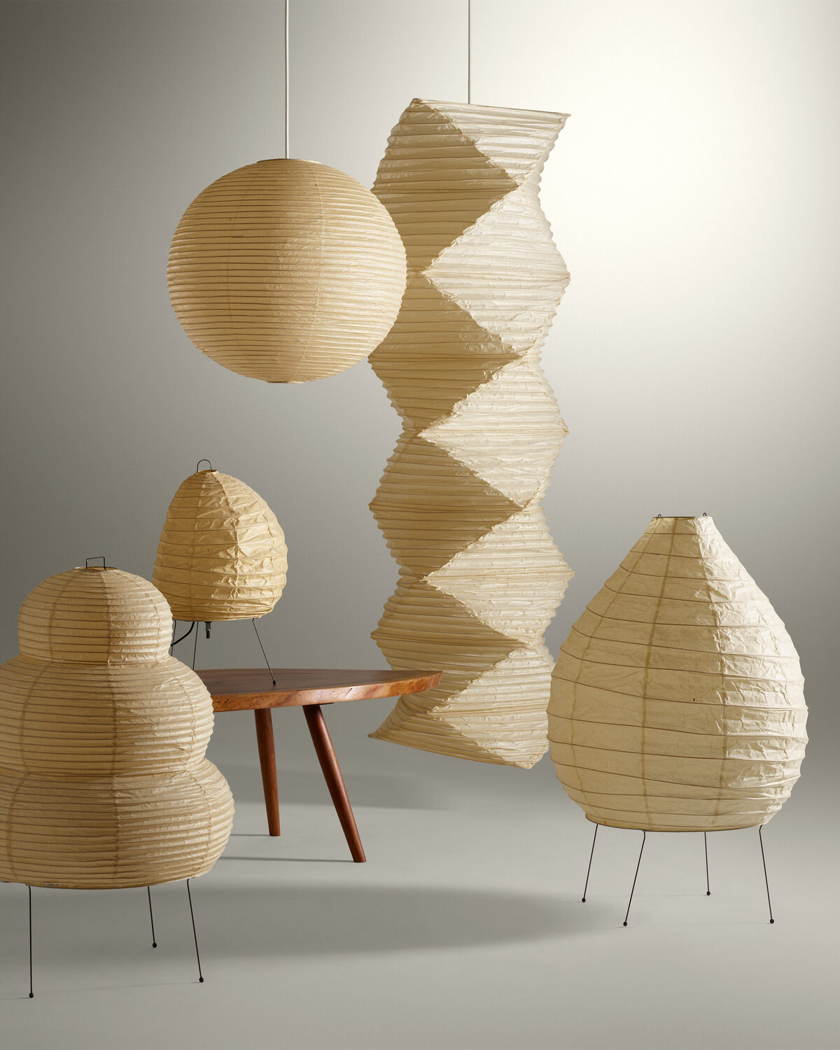 Wright to Offer Major Collection of Early Isamu Noguchi Akari Light ...