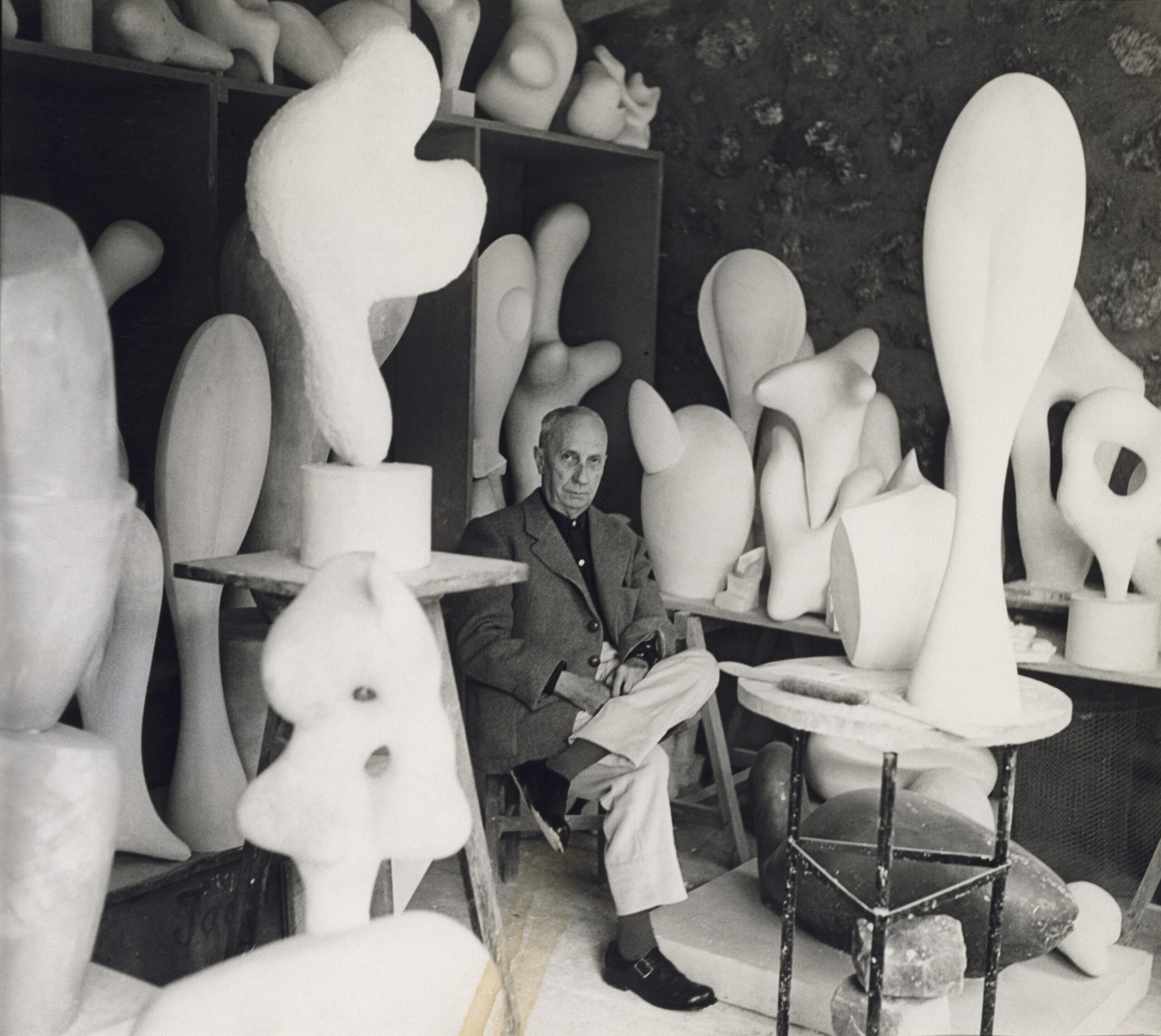 The Stiftung Arp e.V. Gifts Over 200 Plasters by Sculptor Hans Arp to ...